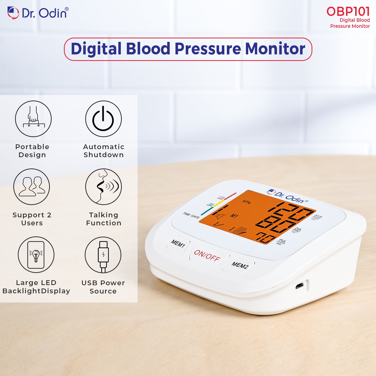 BP Monitors for Accurate Blood Pressure Measurement – Dr. Odin