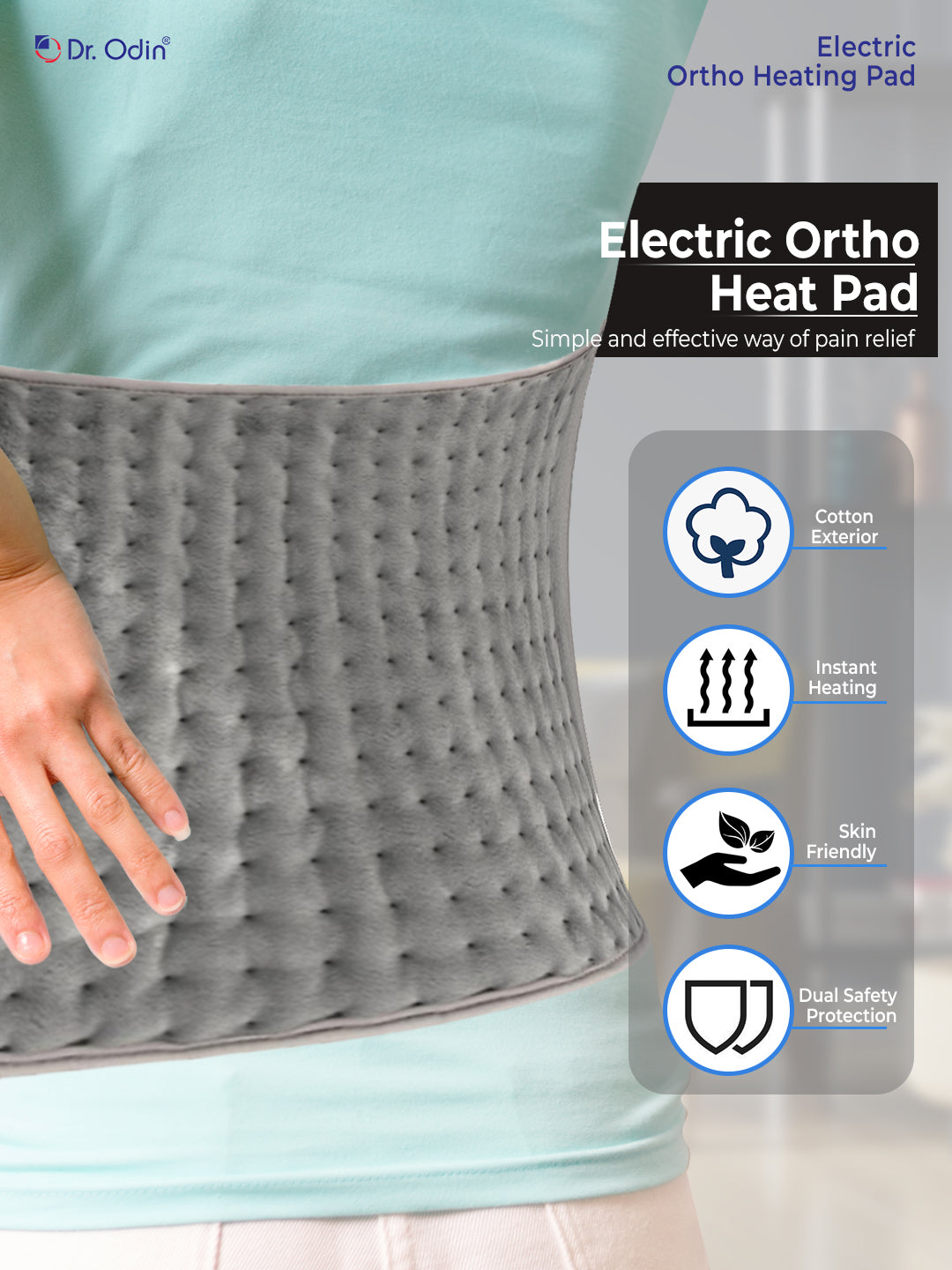Premium Ortho Heating Pad: Effective Rehab Support – Dr. Odin