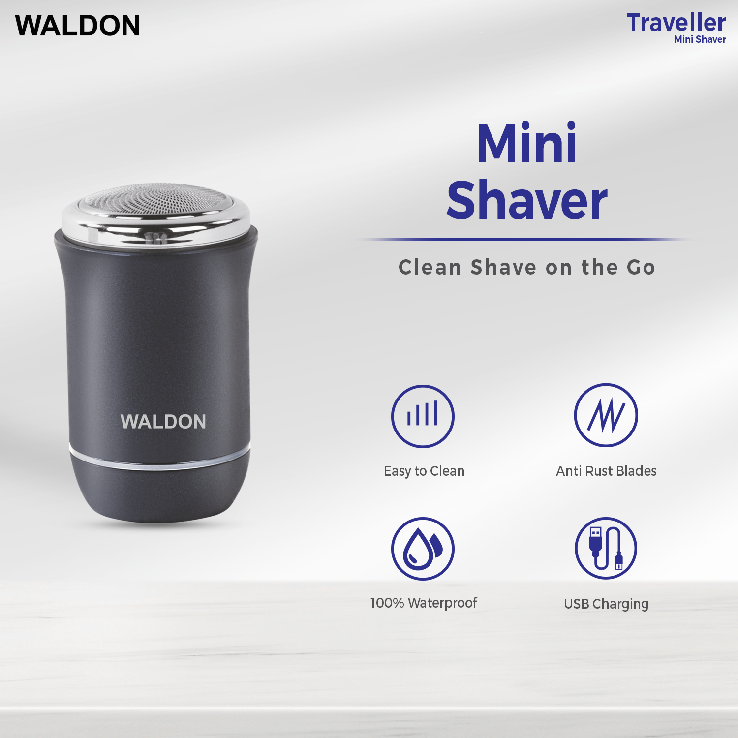 Waldon Mini Shaver - Compact Grooming Solution | Buy Now – Dr. Odin