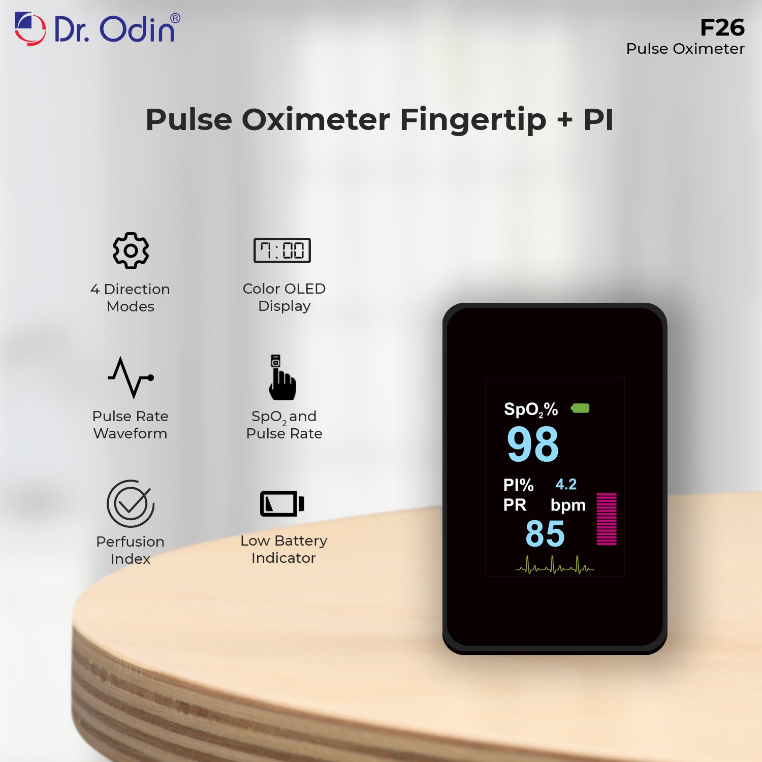 Accurate Pulse Oximeters for Monitoring Blood Oxygen Levels – Dr. Odin