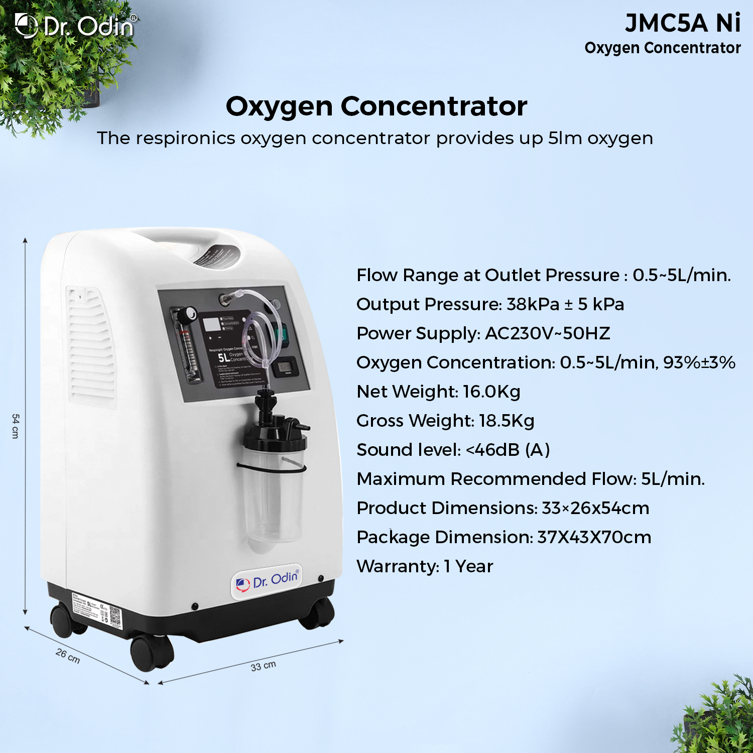 Oxygen Concentrator – Dr. Odin