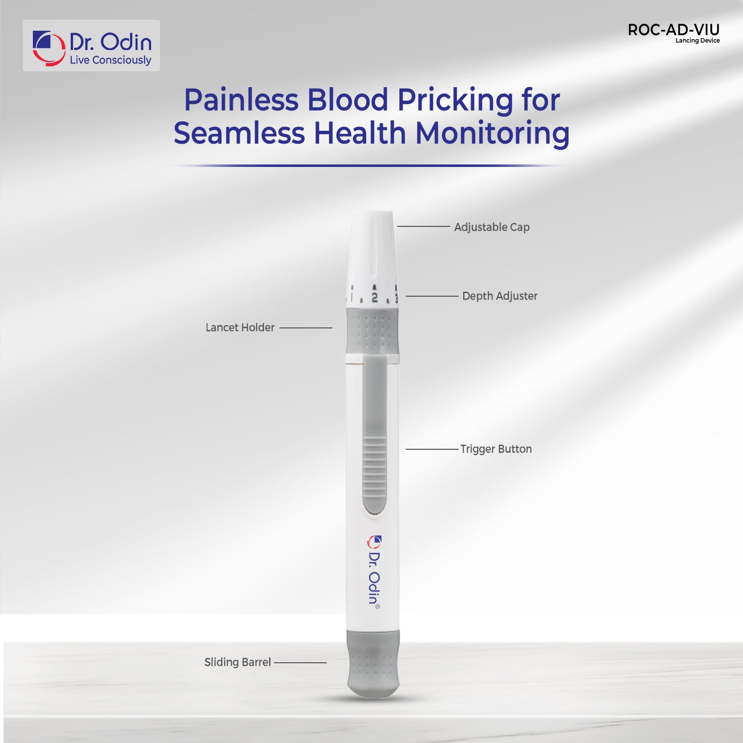 Efficient Lancing Device for Blood Glucose Meters - Reliable – Dr. Odin