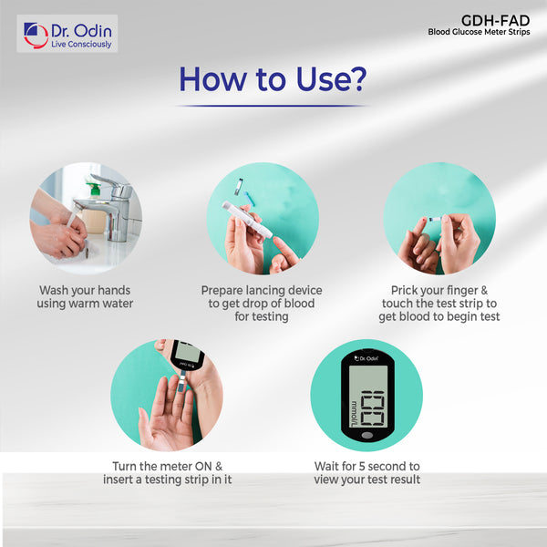 Test Strips for Accurate Blood Glucose Monitoring | Shop Now – Dr. Odin
