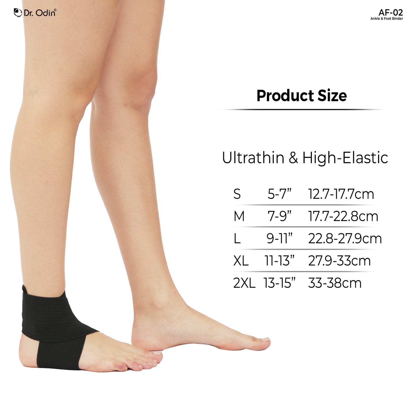 Get Support with Our Effective Ankle & Foot Binder. Shop Now – Dr. Odin