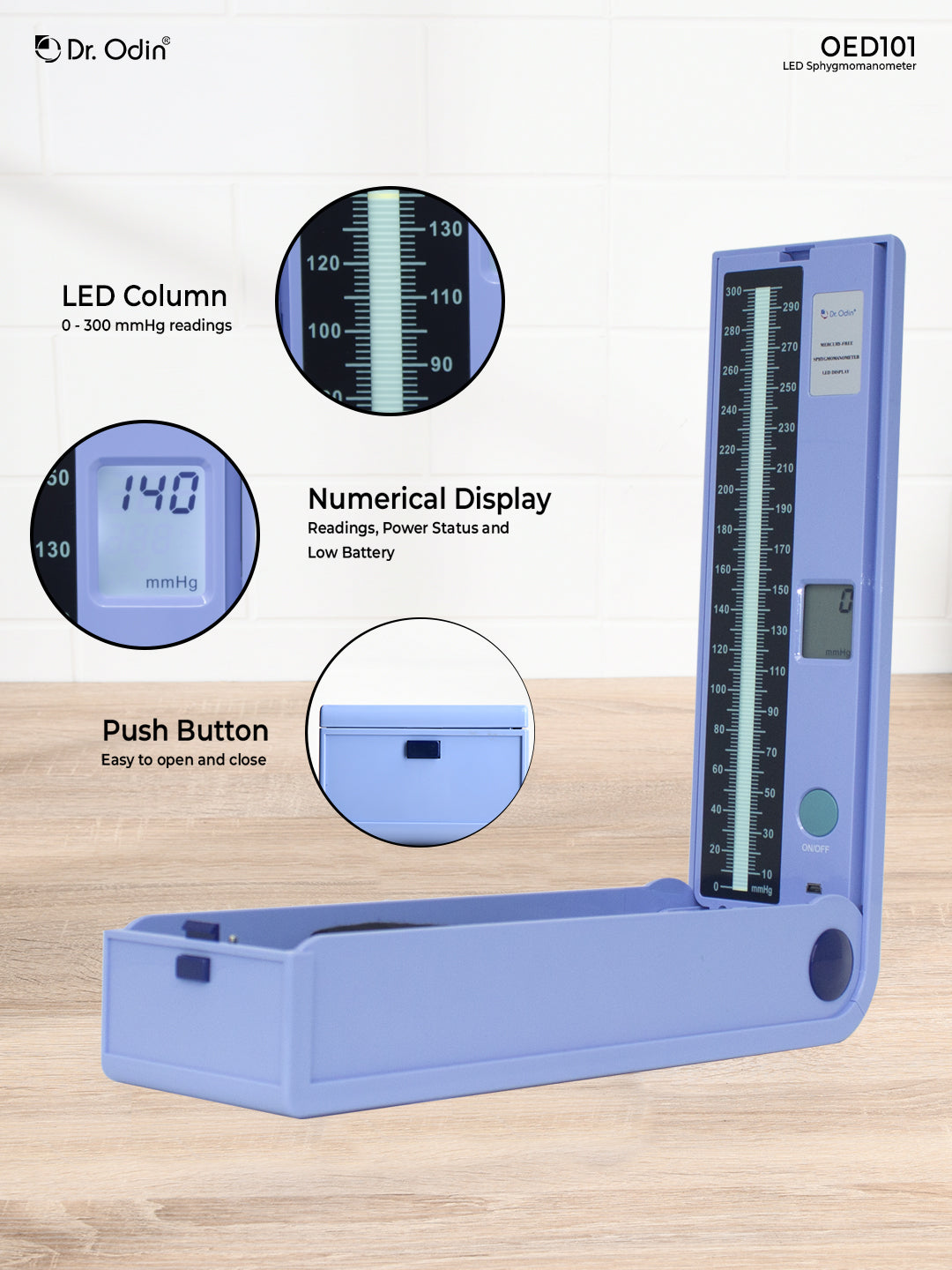 Accurate LED Sphygmomanometer - Reliable Blood Pressure Monitor – Dr. Odin