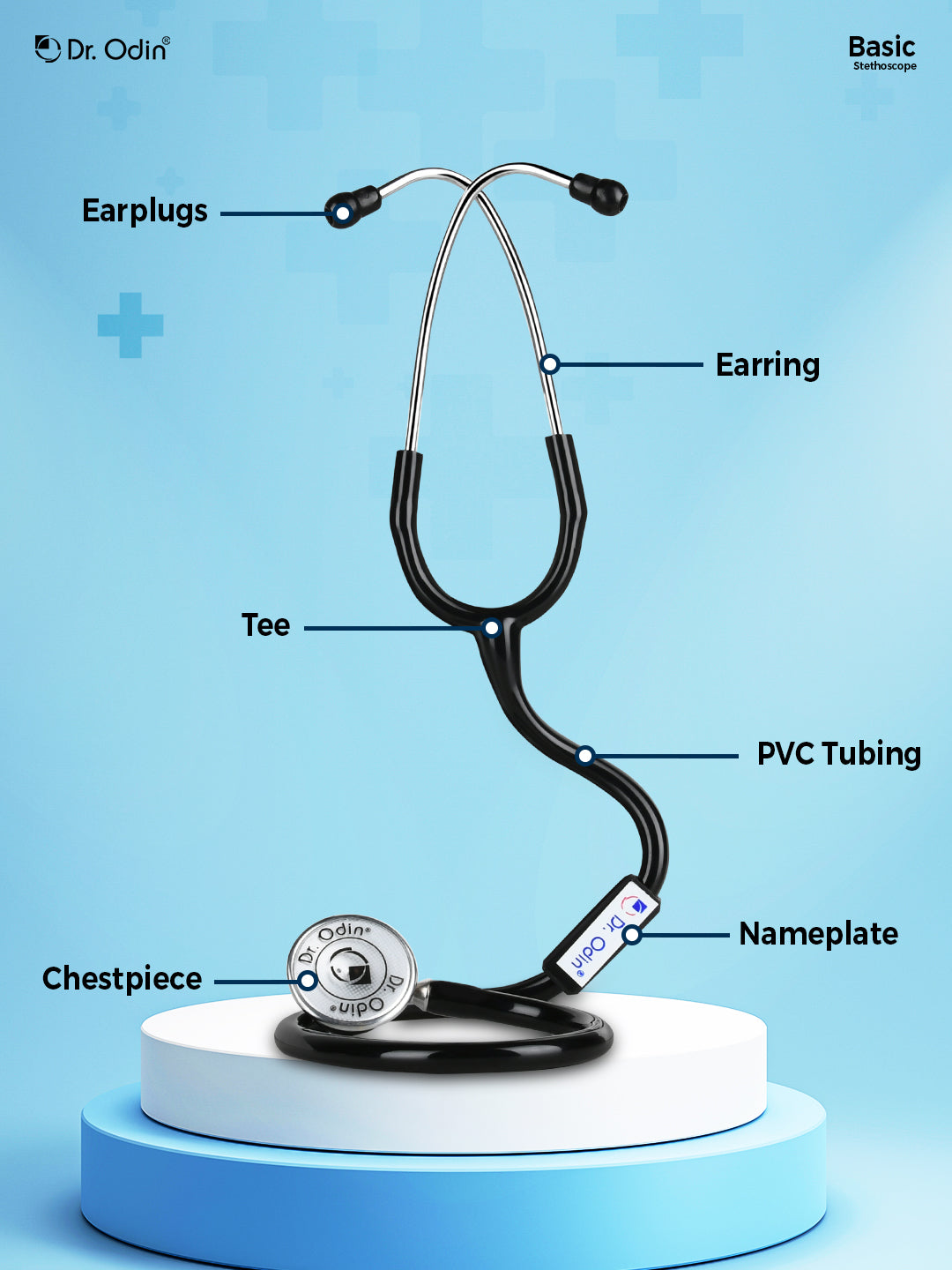 Dr. Odin Stethoscope Basic for Medical Professionals